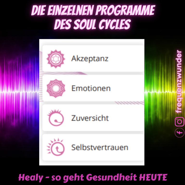 Healy Programme - Übersicht & Erklärung aller 22 Programmgruppen